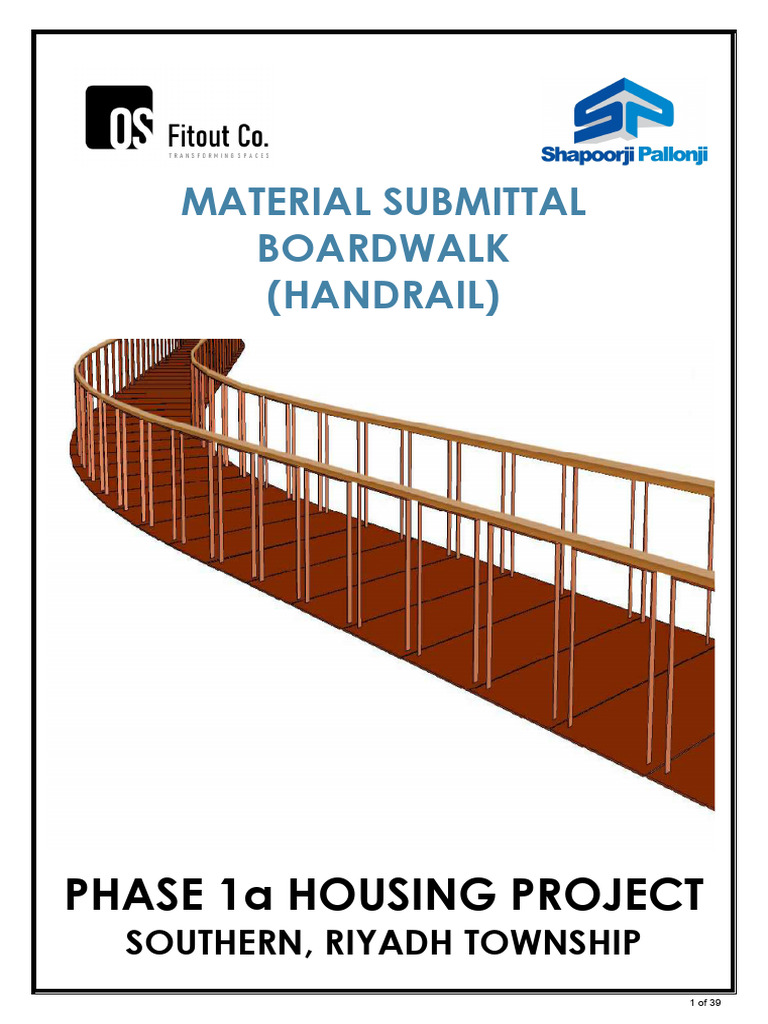 MAR Handrail | PDF | Concrete | Precast Concrete
