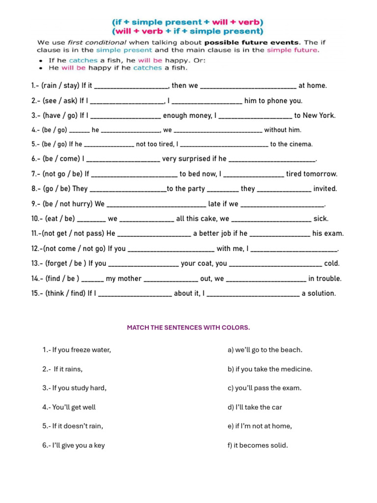 EXERC 1st COND | PDF