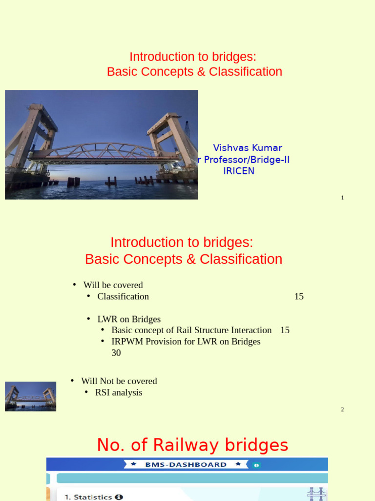 Bridge Basics: Types and Classifications | PDF | Bridge | Building ...