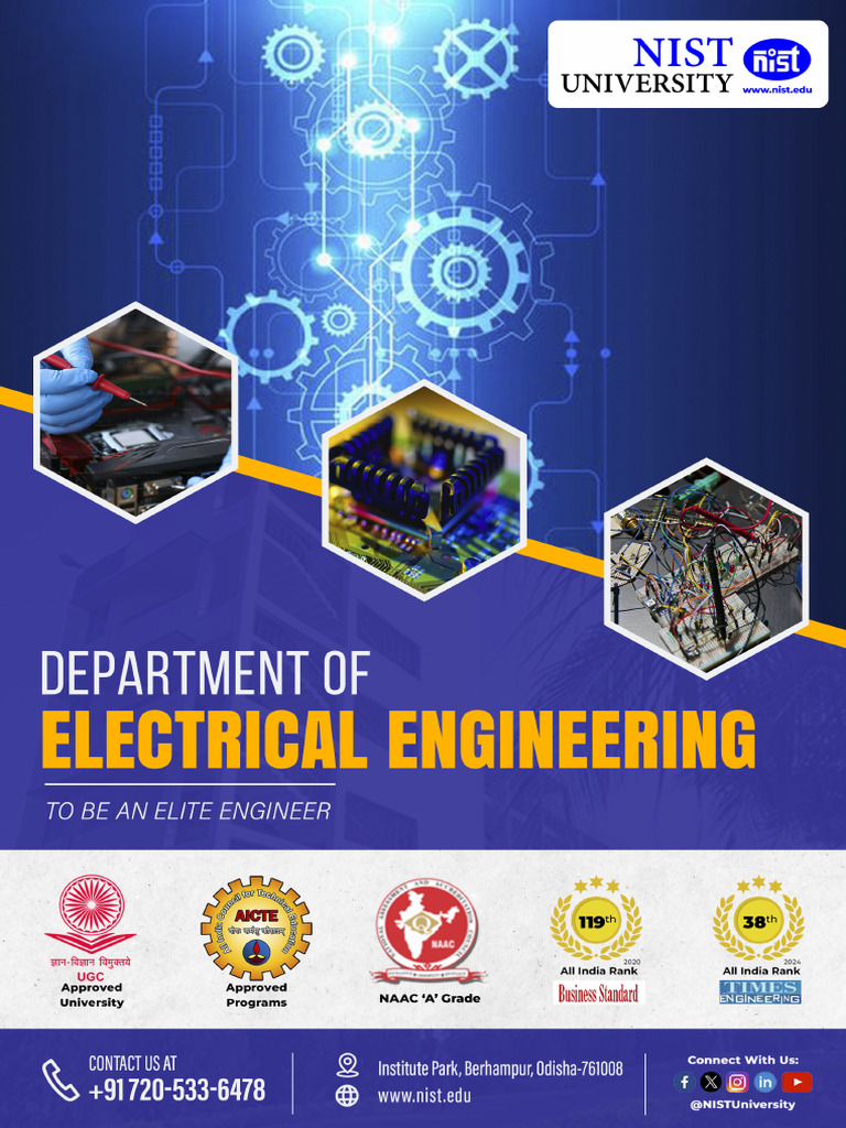 Electrical Engineering Brochure 2025 | PDF