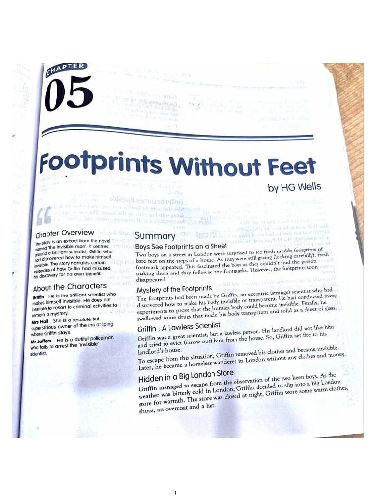 X-Footprint Without Feet-Keynotes & Q-Ans | PDF