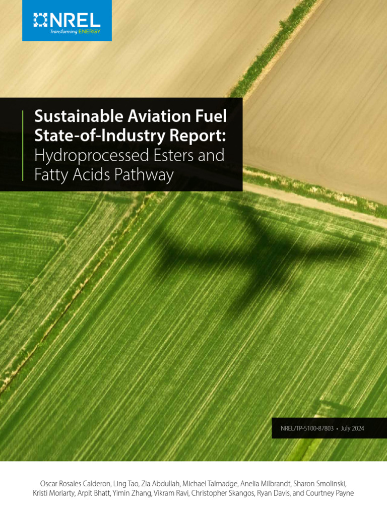 HEFA Pathway: Sustainable Aviation Fuel Report | PDF | Oil Refinery ...