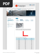 ISA Weight Chart - Weight Per Metre Structurals | PDF | Building Materials | Metals