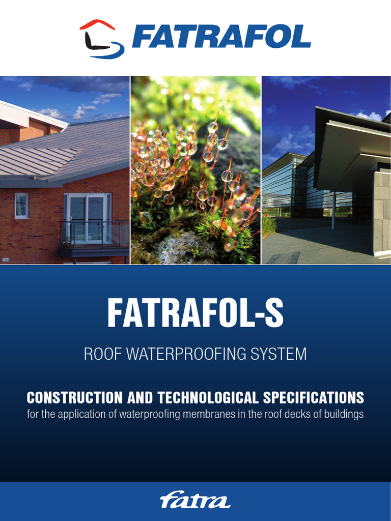 FatraFol S - Specificatii Tehnologice si de Constructie | PDF | Roof ...