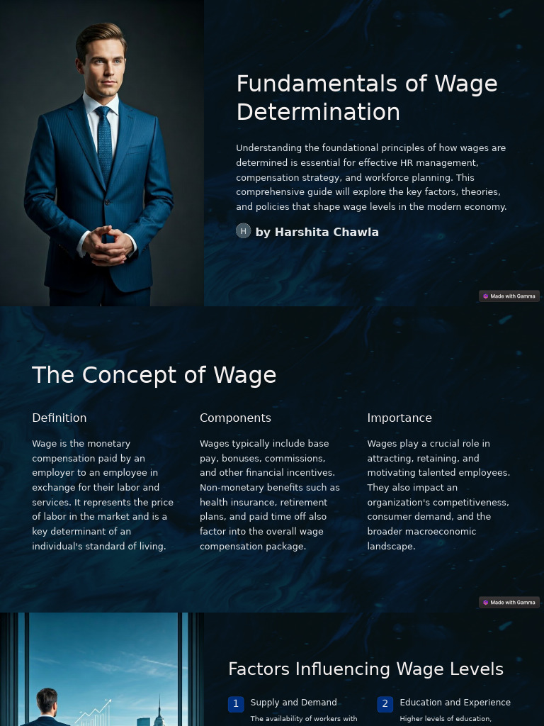 Fundamentals of Wage Determination 3 | PDF | Cost Of Living | Labour ...