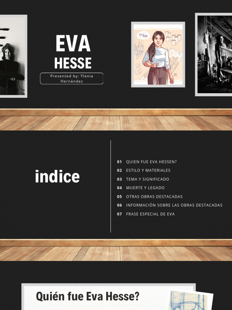 Eva Hesse: Vida y Obras Destacadas | PDF