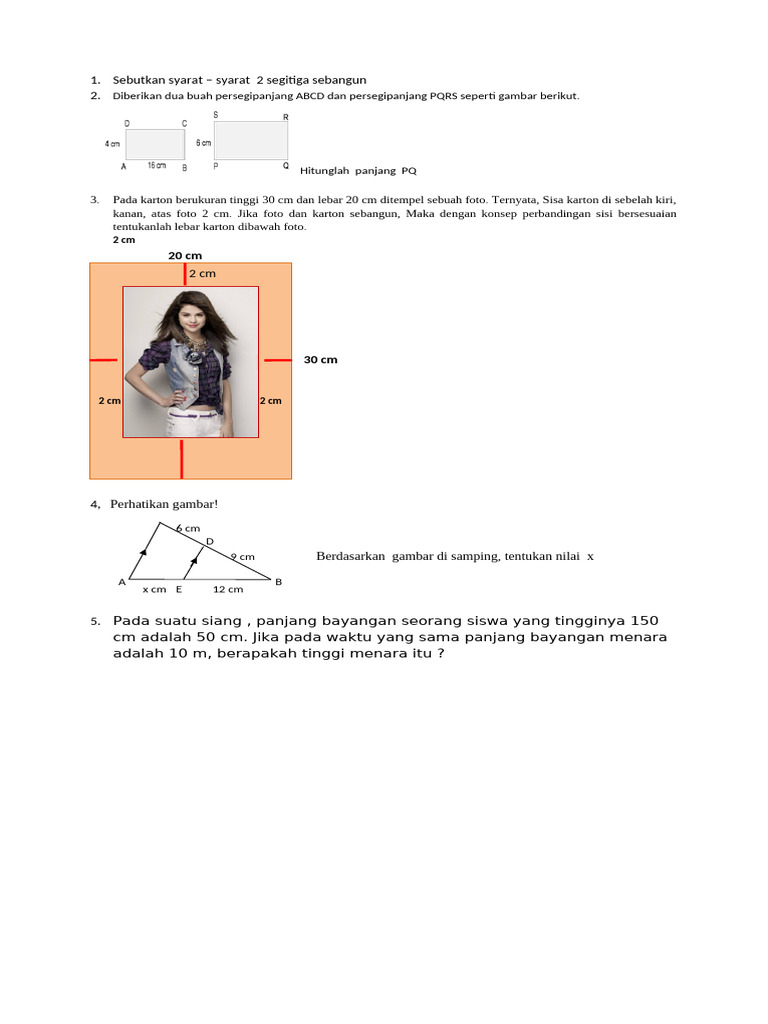 SOAL UH 1 GENAP | PDF