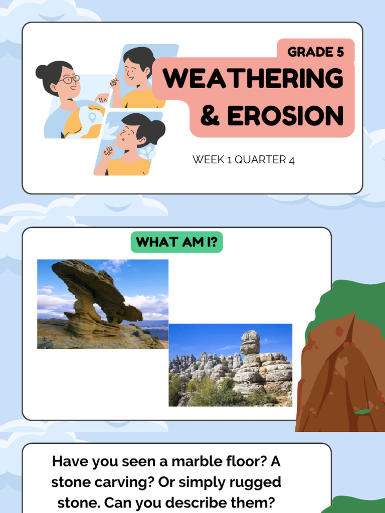Weathering and Soil Erosion | PDF | Weathering | Erosion