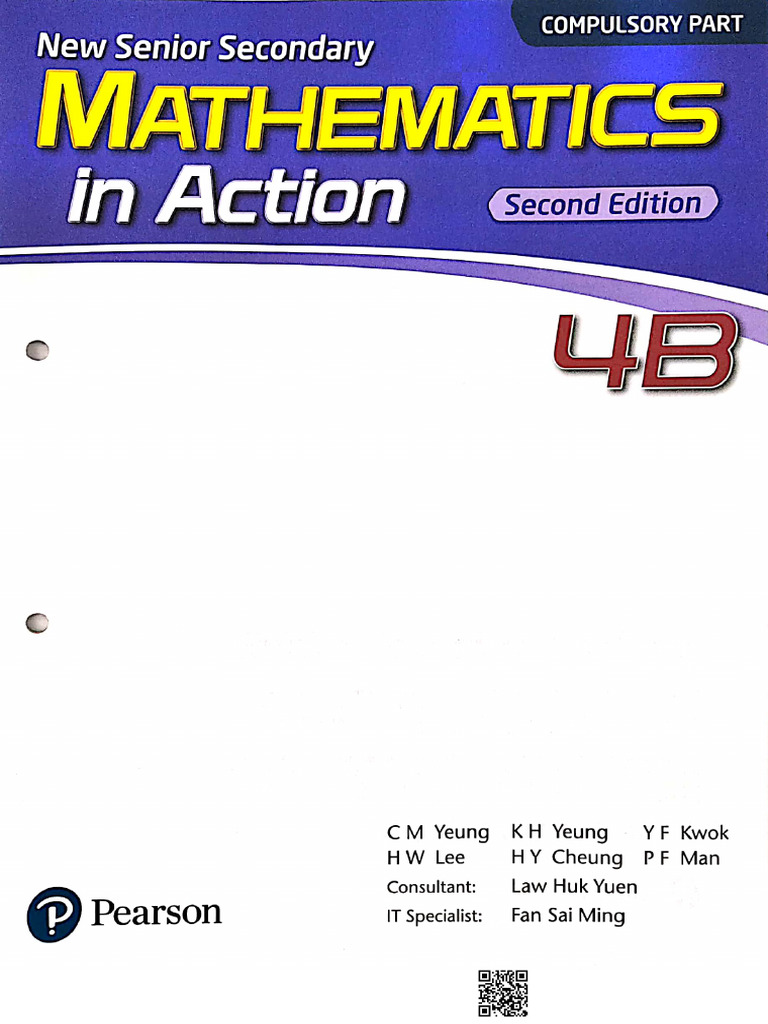 NSS Mathematics in Action (Second Edition) (Compulsory Part) 4B (C M Yeung, K H Yeung, Y F Kwok ...
