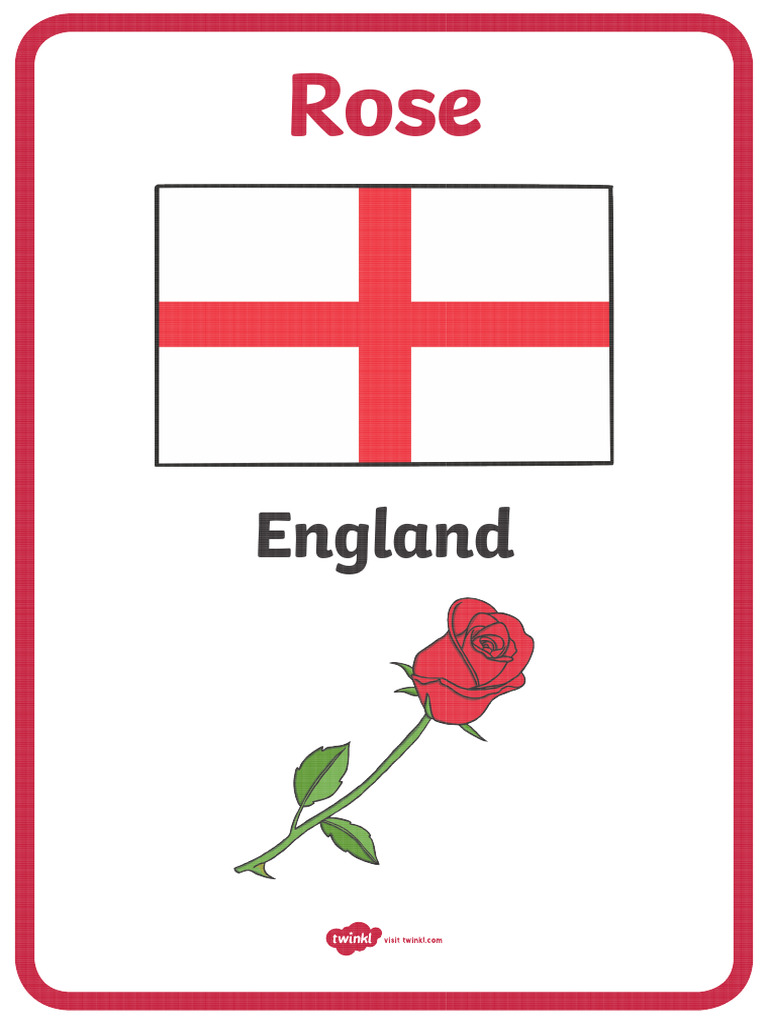 Flowers of Britain and Ireland Display Posters With Flags Eco Colour | PDF