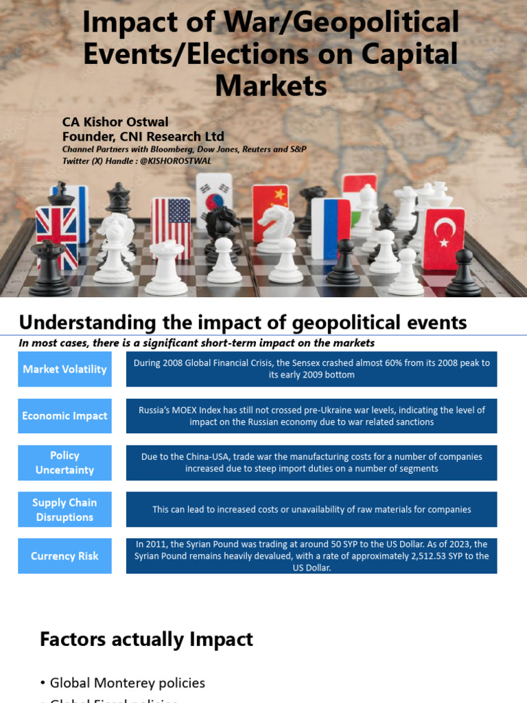 Impact of Geopolitical Events On Capital Markets 1 | PDF | Market ...