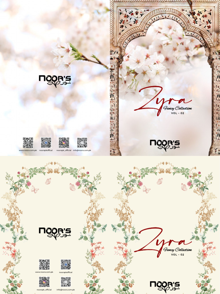 Noors Zyra Vol 02 Fancy Collection | PDF