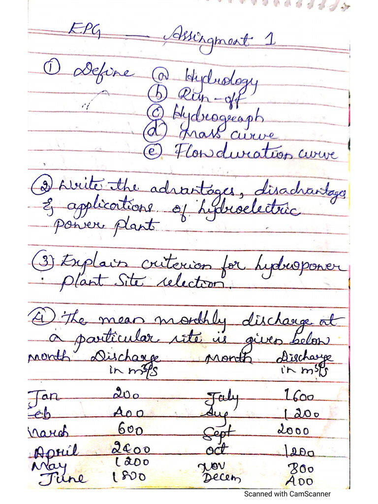 EPG Assignment - 1 | PDF