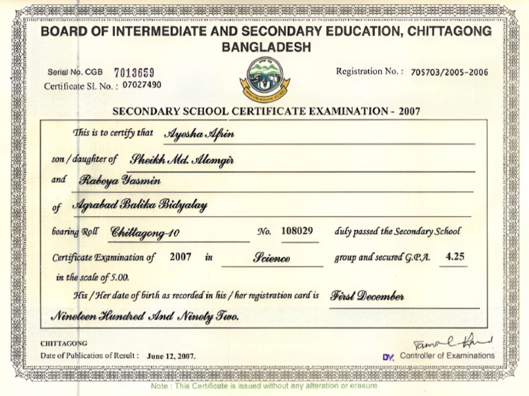 Certificate2 1 | PDF