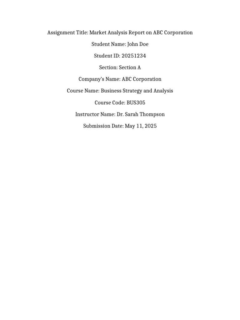 Cover Page Assignment Mis | PDF