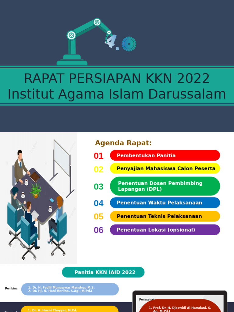 Rapat Persiapan KKN 2022 | PDF