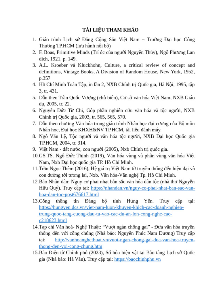 TÀI LIỆU THAM KHẢO | PDF