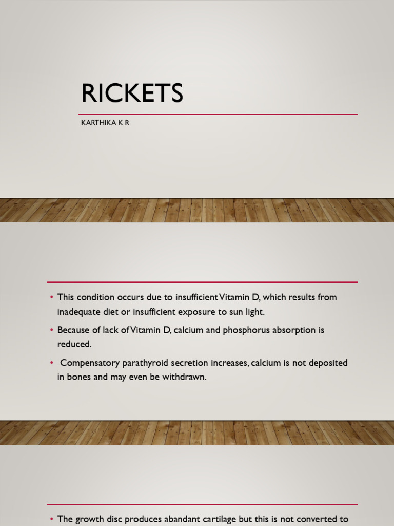 Rickets | PDF