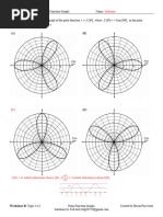 Sinusoidal Function Graphs Worksheet | PDF | Amplitude | Sine Wave