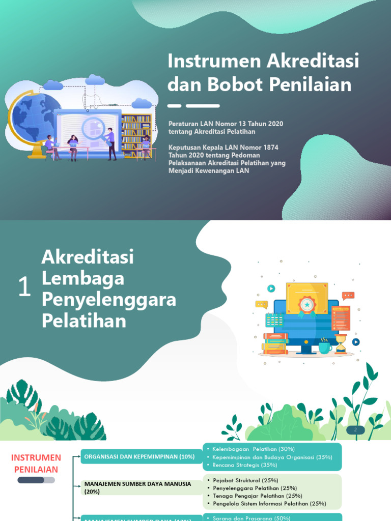 Instrumen Akreditasi Dan Bobot Penilaian | PDF