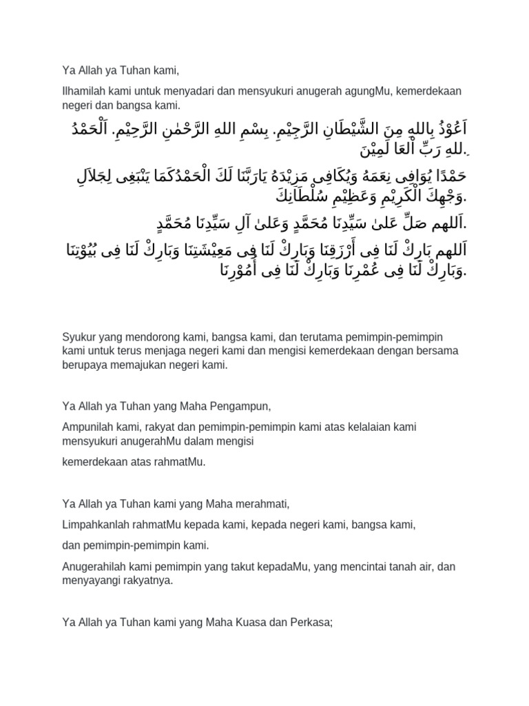 Kumpulan Doa Doa | PDF