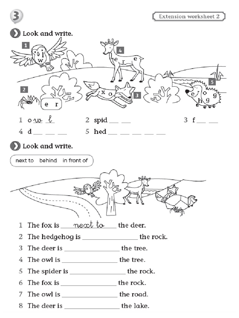 2rt Unit 3 Activities and Vocabulary | PDF