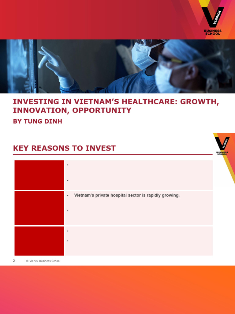 Investing in Vietnam's Healthcare Growth | PDF | Health Care | Hospital
