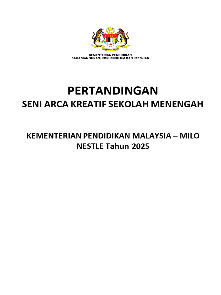 Seni Arca Kreatif KPM - Nestle | PDF
