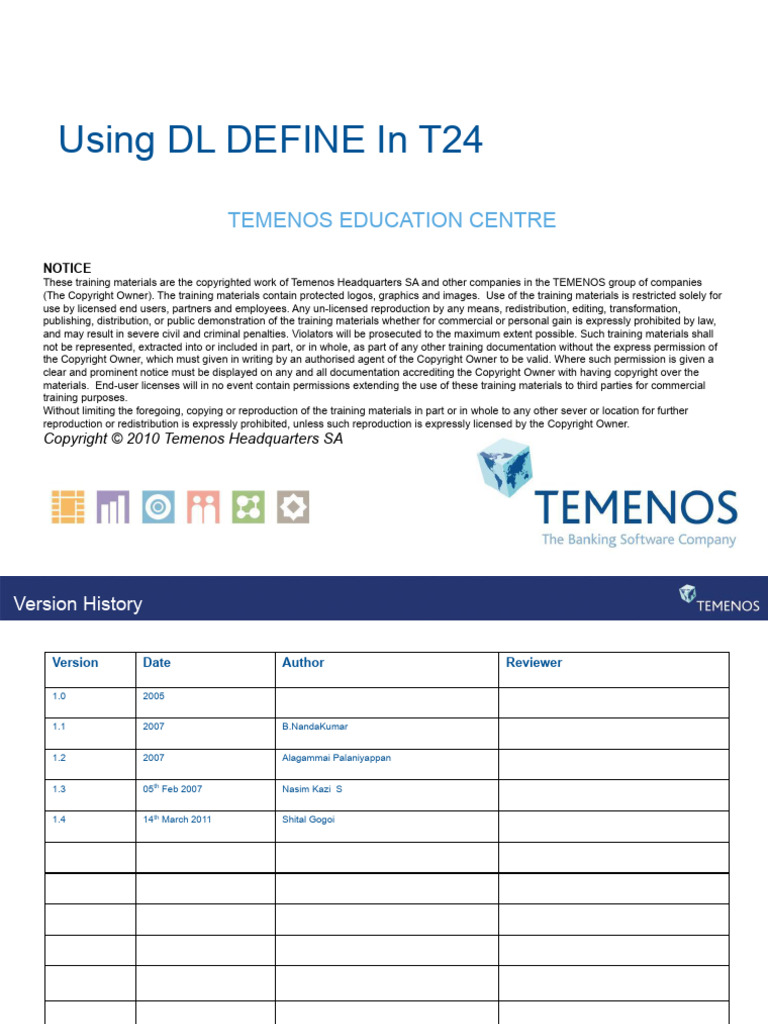 Day29 - Adm1.using DL Define in t24-r11 | PDF | Copyright | Parameter (Computer Programming)