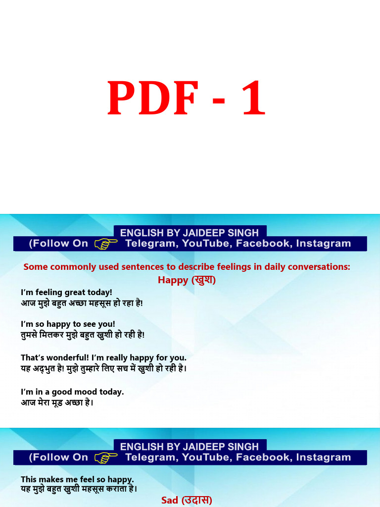 Spoken English PDF-1 497744 Crwill | PDF | Verb