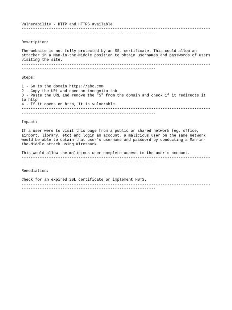 HTTP & Https Both Available | PDF