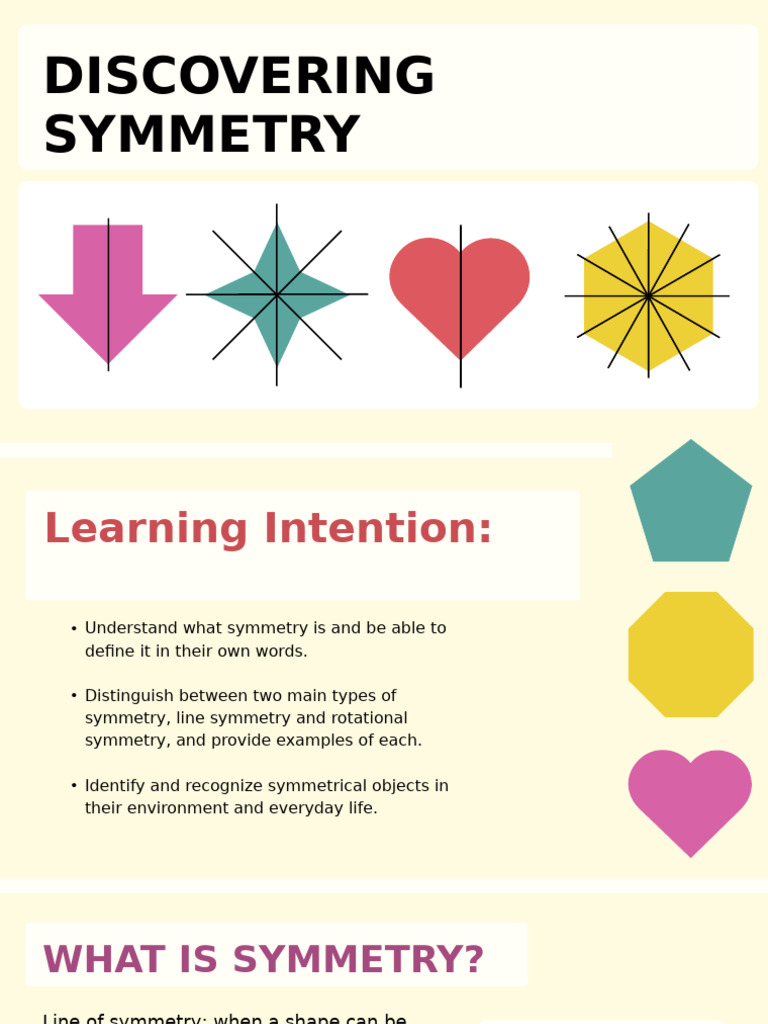 Symmetry Intro | PDF