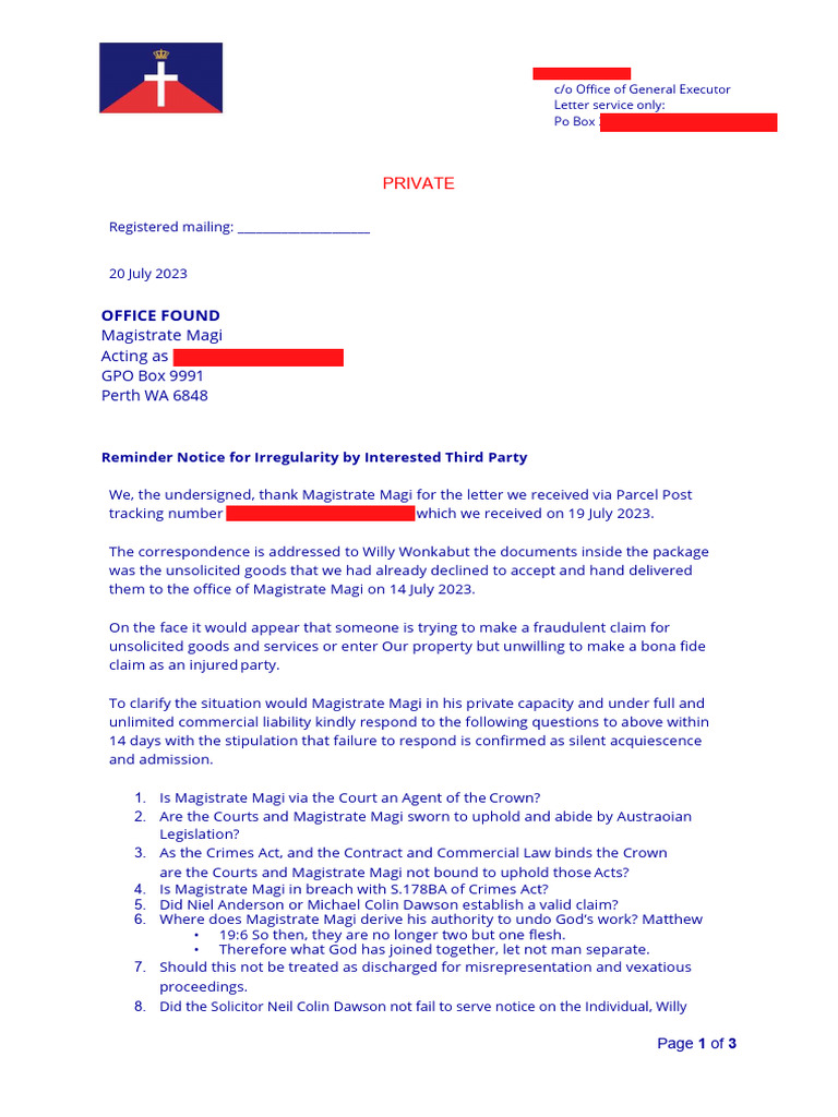Letter To Family Court Template - Letter To Court | PDF | Magistrate ...