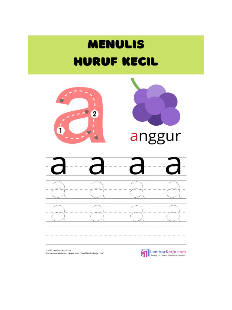 Menebalkan Huruf | PDF