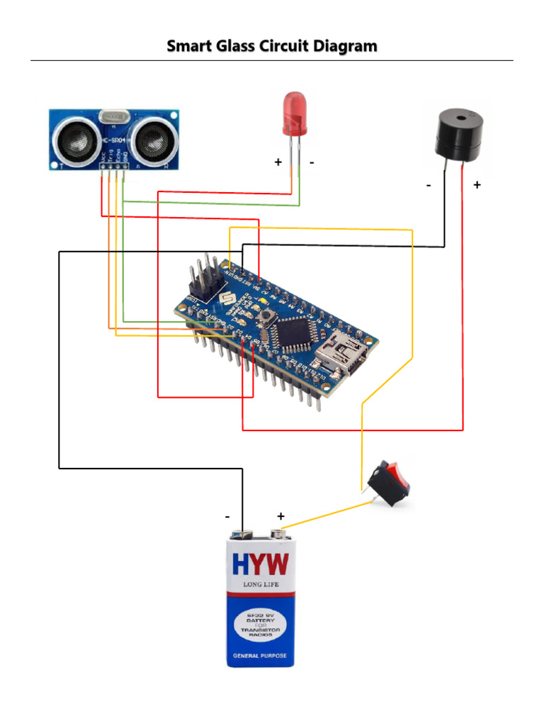 Smart Glass Circuit Diagram PDF | PDF