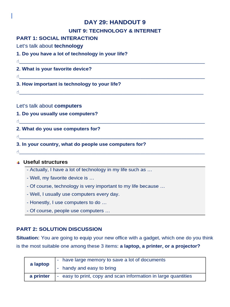 DAY 29 _ HANDOUT 9 | PDF | Computing