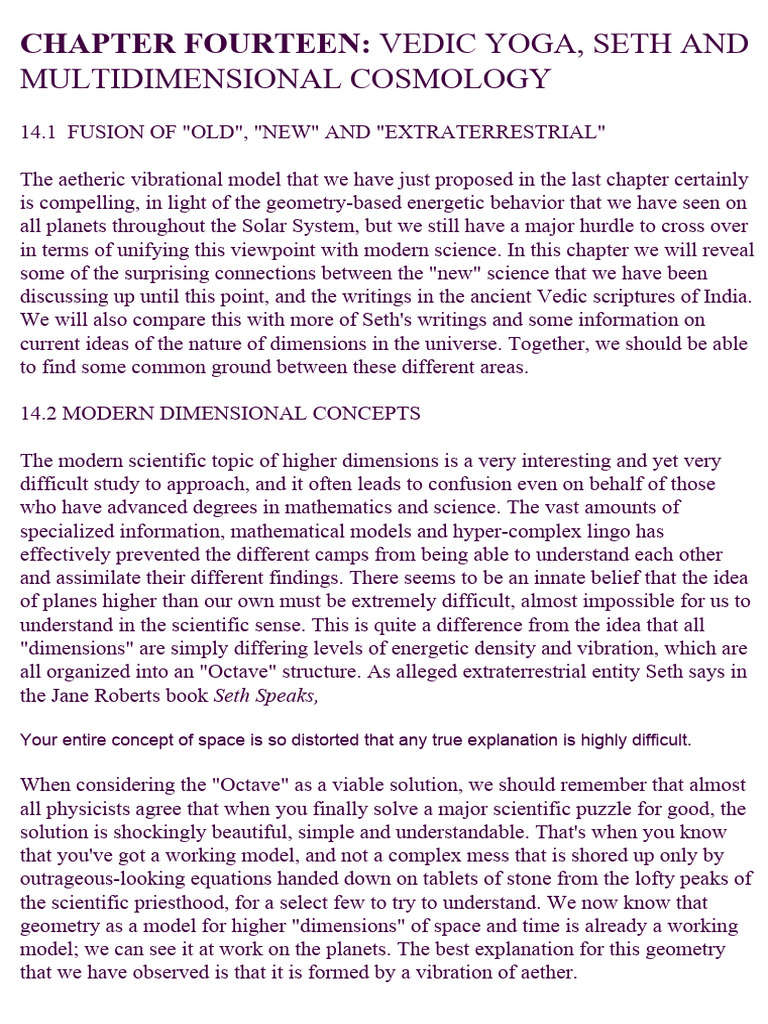 Multidimensional Cosmology | PDF | Dimension | Space