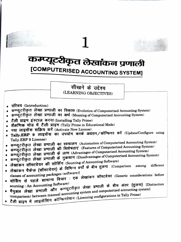 Computerised Accounting System | PDF