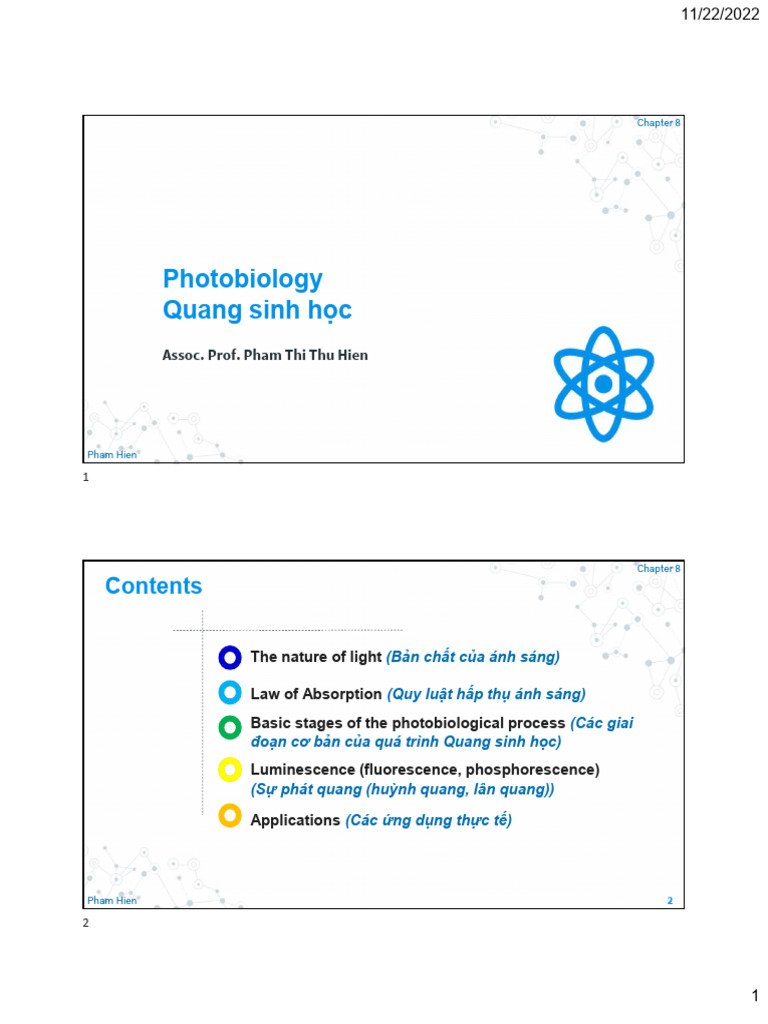 Chapter 8 Part 1 | PDF | Electromagnetic Radiation | Electromagnetic Spectrum