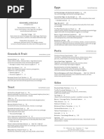 PGL Food Menu Highlights 2024 | PDF | Hamburgers | French Fries