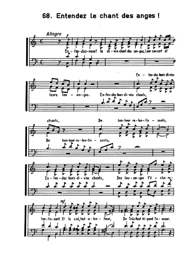 Attendez Le Chant Des Anges | PDF