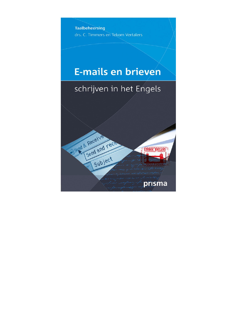 E Mails en Brieven Schrijven in Het Engels | PDF