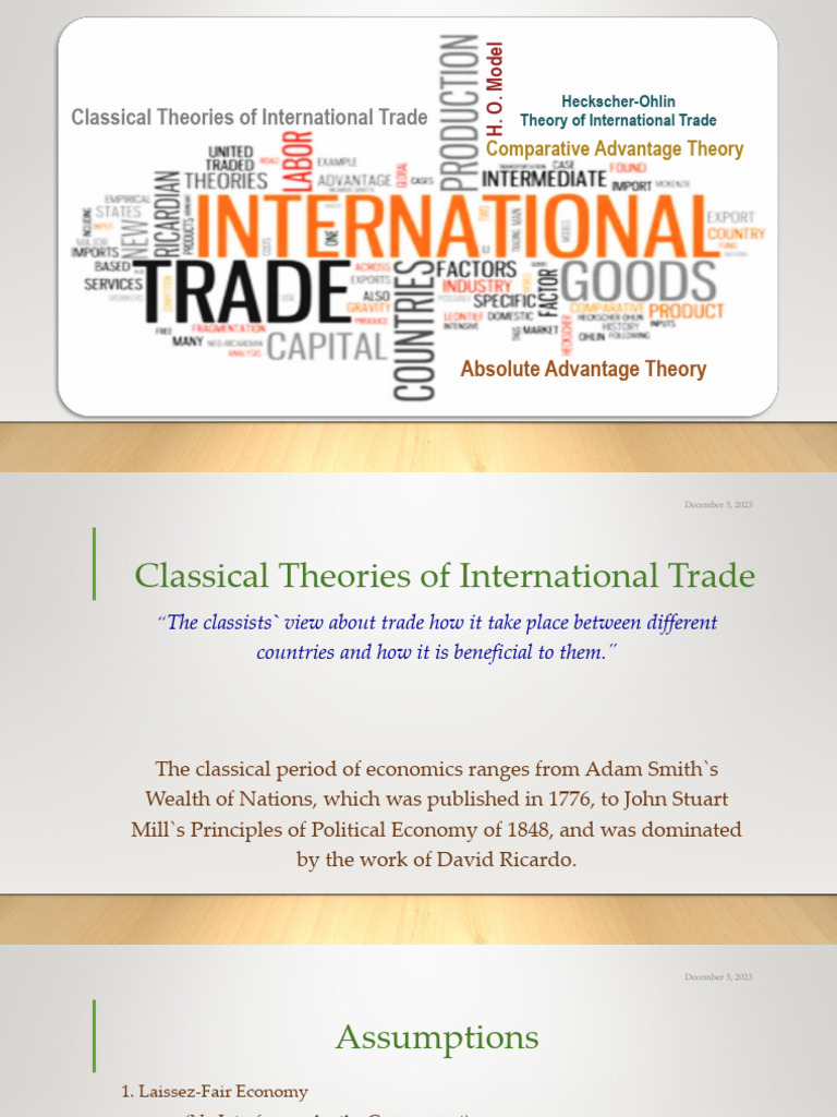 17. Theories of International Trade | PDF | Comparative Advantage ...