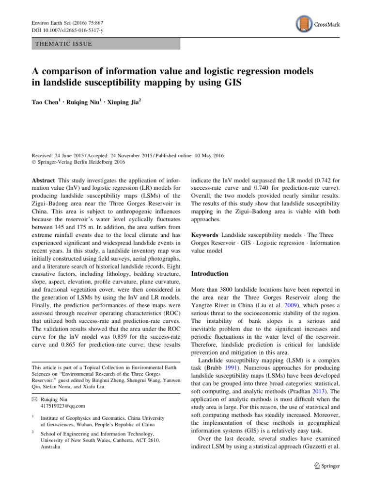 OK-LR-Tao Chen-A Comparison of Information Value and Logistic Regression Models in Landslide ...