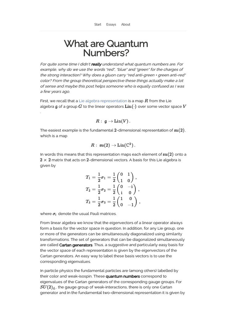 g8 jakobschwichtenberg-com-what-are-quantum-numbers- | PDF | Eigenvalues And Eigenvectors ...