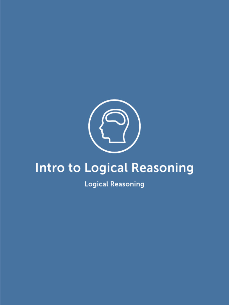 01 Intro+to+Logical+Reasoning | PDF | Argument | Reason