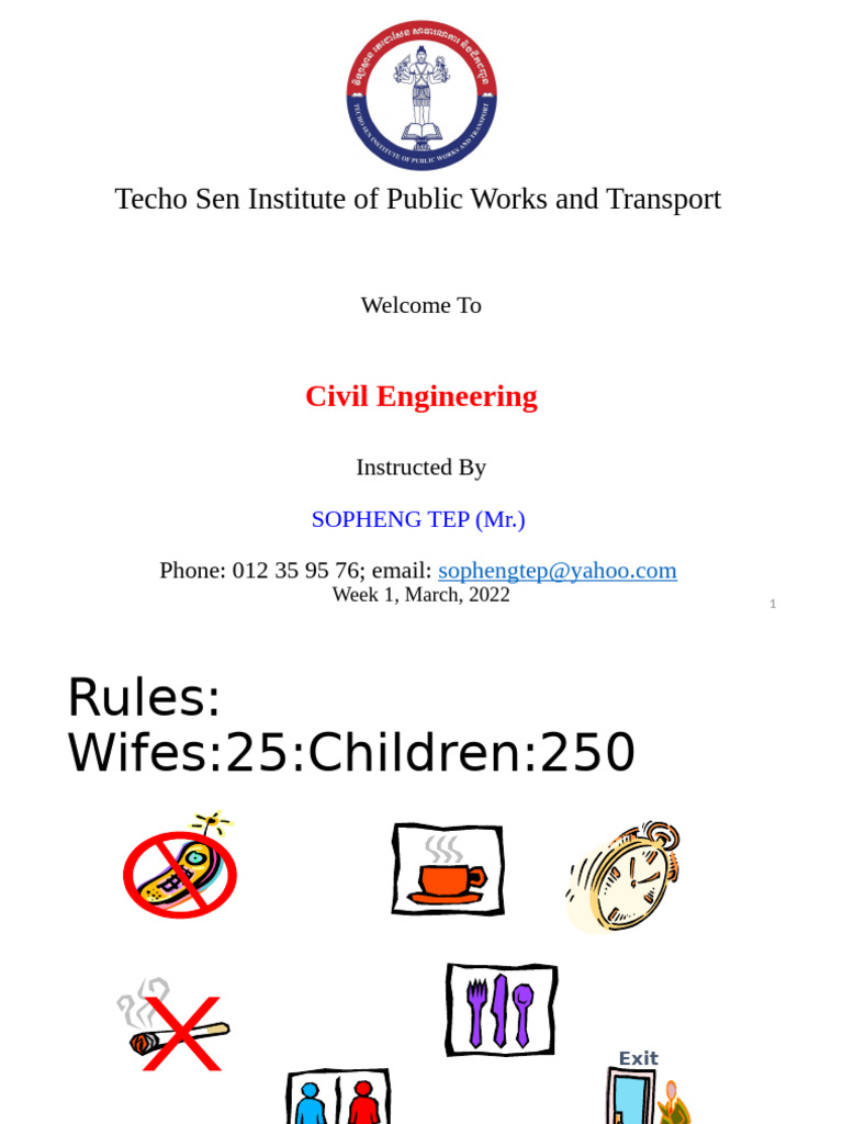 Book 1 Unit 1 The Civil Engineering | PDF | Civil Engineering | Engineering