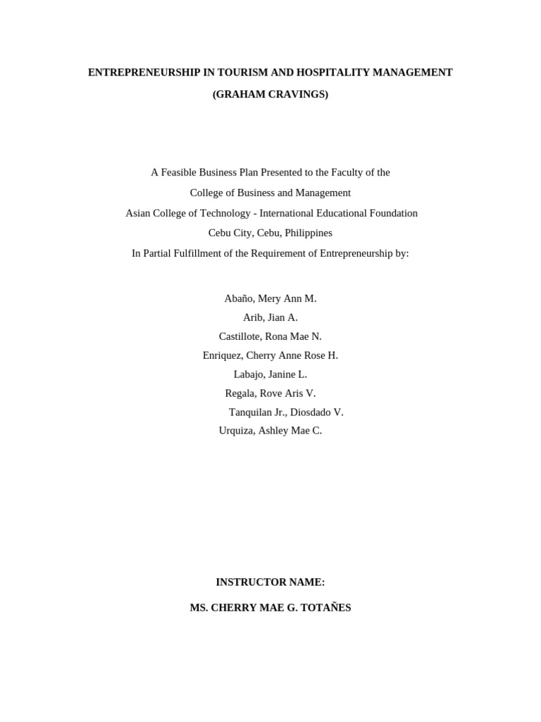 OVERLOAD FRUITY GRAHAM BUSINESS PLAN - Copy | PDF | Foods