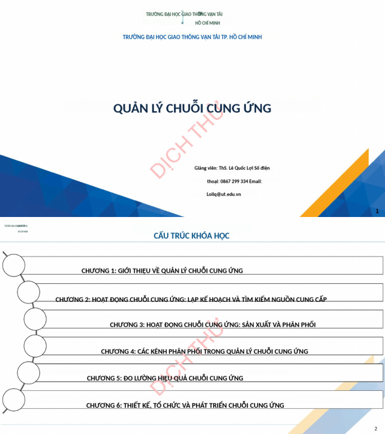 SCM Slide Chap | PDF