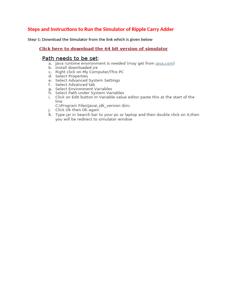 Report For Ripple Carry Adder | PDF